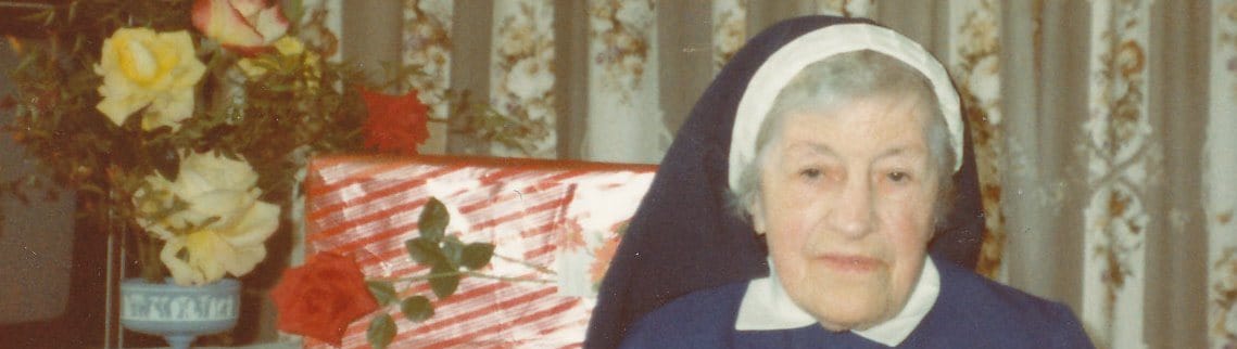 Sister Cleophas Riordan - compassion.org.nz