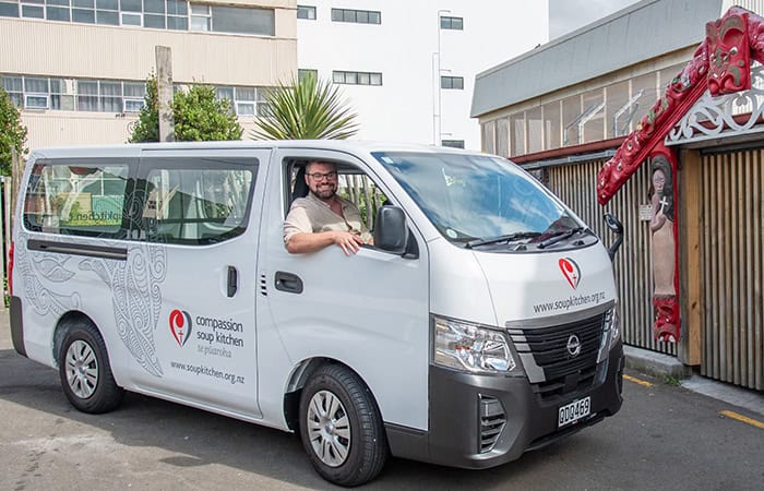 New van for Compassion Soup Kitchen - compassion.org.nz